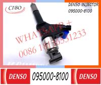 China common rail injector 095000-8100 For SINOTRUK HOWO A7 truck engine pump parts fuel injector 095000-8100 VG1096080010 for sale