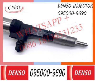 China Genuine Common Rail Fuel Injector 095000-9690 9709500-969 for KUBOTA V3800 1J500-53051 1J50053051 for sale