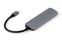 China Micro SD TF Slot 5 Watts 3840 * 2160 30HZ 5 IN 1 Type C Adapter for sale