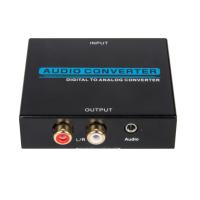 China 96 KHz 24 Bit Digital To Analog Audio Video Converter for sale
