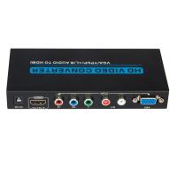 China 165MHz VGA / YPbPr  R/L Audio To HDMI  Converter for sale