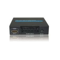 China 480I SCART HDMI TO HDMI Digital Coaxial Audio Video Converter for sale