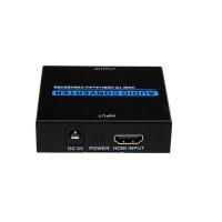China HDMI TO HDMI Audio SPDIF Coaxial 3.5mm Converter for sale