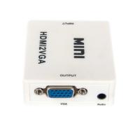 China Mini 40g 1920x1200 60Hz Type A HDMI To VGA Adapter for sale