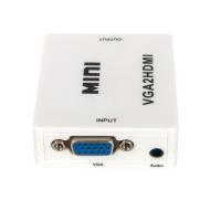 China 5V 1A 40g HDTV STB VGA Audio To HDMI Converter for sale