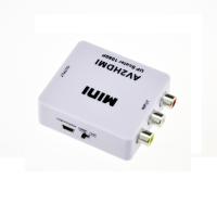China ABS Mini 1080P 5V 1A 10 Bits CVBS To HDMI Converter for sale