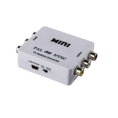 China PAL60 NTSC 3.58 SECAM To PAL MINI TV System Audio Video Converter for sale