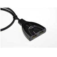 China 225MHz 3D Full HD 1080P 2.5Gbps 2x1 HDMI Switch Box for sale