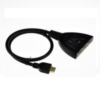 China HDCP1.0 HDMI1.3b 3x1 HDMI Switch Box With Pigtal for sale