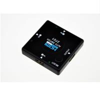 China 25 Meters Cable 12 Bit 2.5Gbps 225MHz HDMI 3x1 Auto Switcher for sale