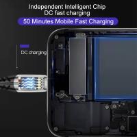 China SR Mold Anti Oxidation Zinc Alloy 5A Type C USB Cable for sale