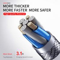 China 3.1A Fast Charging USB Cable for sale