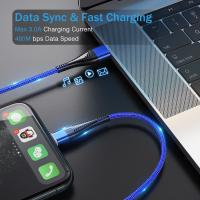China FCC Micro 5 Pin Tinned Copper 3A Magnetic USB Cable for sale