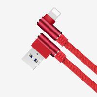 China L Type IPhone 7 8 Xs Max 3.5mm Bare Copper 8 pin USB Cable for sale