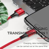 China RoHS OEM ODM QC3.0 6.6FT 2m 3A Micro USB Fast Charging USB Cable for sale
