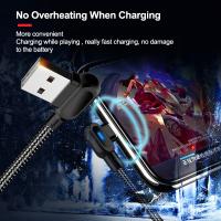 China 0.5m 1M 90 Degree Data Sync Trickle Fast Charging USB Cable for sale