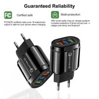 China 5V3A 9V1.8A 12V1.5A EU AU US Plug Single Port Universal USB Charger for sale
