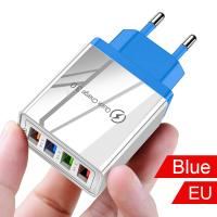 China iPhone Samsung A50 A51 5V 3.1A 45w 4 USB Wall Charger for sale