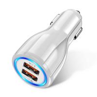 China DC 24V 3.1A QC3.0 Dual USB Port Quick Charging Adapter for sale