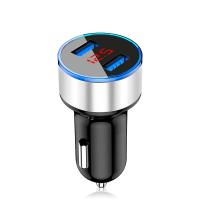 China 2 Port 60mm QC 3.0 3.1A 30W  Dual USB Car Charger for sale