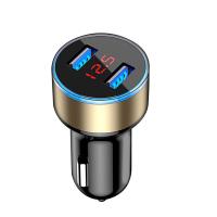 China 2 Port 60mm QC 3.0 3.1A 30W  Dual USB Car Charger for sale