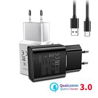China Samsung S8 S9 C5 1.2m 3.9ft Type C Cable Quick Universal USB Charger for sale