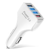 China 4 USB Ports 40g 2.4amp 3.1A QC3.0 Car Fast Charging Adapter for sale