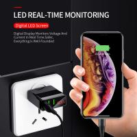 China 15W 5V 3A  EU US Plug 3 Port Fast Charging Wall Charger for sale