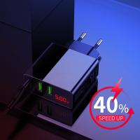China 15W 5V 3A  EU US Plug 3 Port Fast Charging Wall Charger for sale