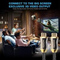 China 4k*2k 60Hz 30AWG 3D HDTV  Version 2.0 HDMI To HDMI Cable for sale