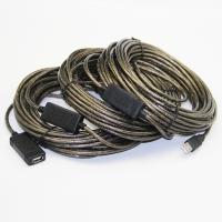 China Active Repeater Foil Braided Built In 48P IC USB 2.0 Extension Cable for sale