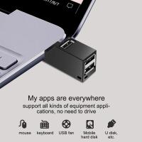 China PC Laptop  ROHS 3 Ports 480mbps USB 2.0 3.0 Splitter Box for sale