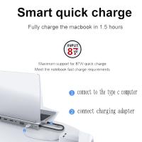 China 20V 3A 87W SD TF Card Reader 1080P 1080I USB C Hub for sale