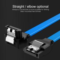China 26AWG 40cm 50cm SATA 3.0 Solid State Hard Disk Computer Connection Cable for sale
