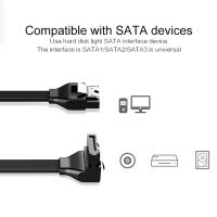 China 26AWG 40cm 50cm SATA 3.0 Solid State Hard Disk Computer Connection Cable for sale