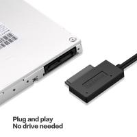 China USB 2.0 Sata II 13 Pin Adapter Converter Computer Connection Cable for sale
