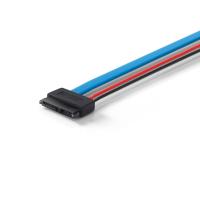 China 30CM 1FT 12 Inch 22 Pin To Slimline SATA 5V Cable Serial Connection for sale