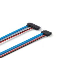 China 30CM 1FT 12 Inch 22 Pin To Slimline SATA 5V Cable Serial Connection for sale
