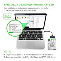 China Adapter SATA III USB 2.0 3.0 3.1 To Serial ATA 22 Pin Converter Hard Disk W/ UASP for sale
