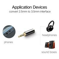 China 2.5mm Male To 3.5mm Female Converter for sale