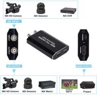 China RG-59 Cable 24V F970 D28S Battery 100M SDI To HDMI Audio Video Converter for sale