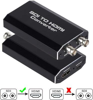 China RG-59 Cable 24V F970 D28S Battery 100M SDI To HDMI Audio Video Converter for sale