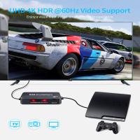 China 18.5 Gbps 5 Ports 5x1 Kvm 4K 60Hz HDR10 HDMI 2.0 Switcher for sale
