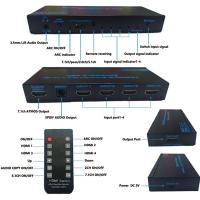 China 7.1ch Dolby Atmos LPCM 4x1 HDMI Splitter Audio Extractor for sale