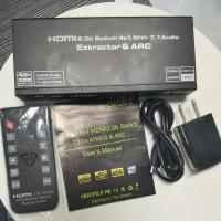 China 7.1ch Dolby Atmos LPCM 4x1 HDMI Splitter Audio Extractor for sale