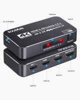 China HDR 3 Ports 18Gbps 4K 60Hz HDMI Switch Box for sale