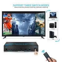 China HDMI 2.0b Switch 3 In 1 4K 60HZ 600MHz Coaxial Toslink Switcher Box for sale