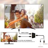 China 1 In 2 Out 18Gbps 4Kx2K 4K 60HZ HDMI 2.0 Splitter for sale