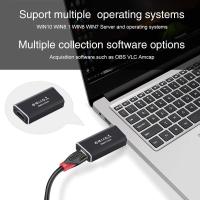 China DLSR Action PC OBS VLC 30Hz HDMI To USB 3.0 Type C USB HDMI Adapter for sale