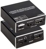 China HDMI 2.0b Optical Toslink SPDIF 3.5mm L/R AUX Stereo Audio Extractor Converter for sale